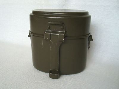 Vintage 1965 Bundeswehr Germany Army Storage Food Container Military ...