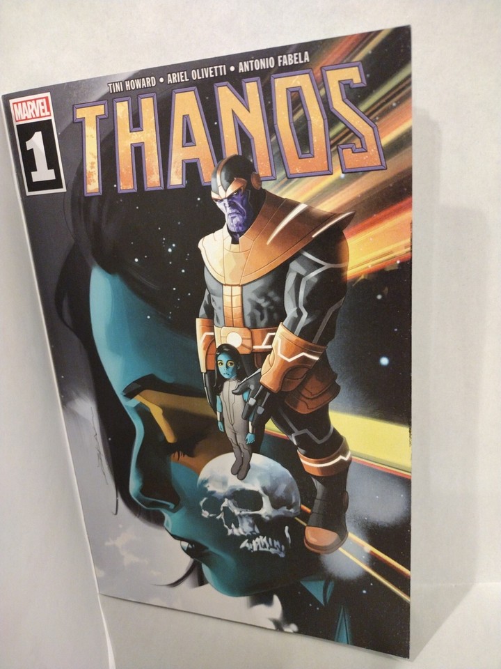 Thanos #1 (2019) Marvel Blank Sketch Cover Comic W Original Mephisto ...