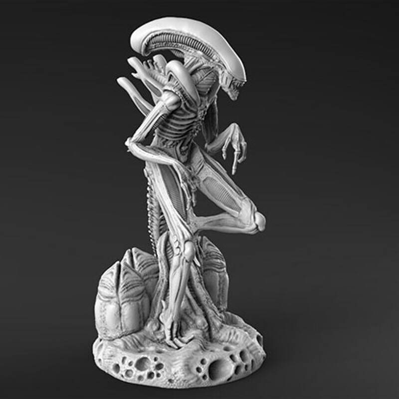 Alien Queen 3D Printing Unpainted Figure Model GK Blank Kit New Hot Toy ...
