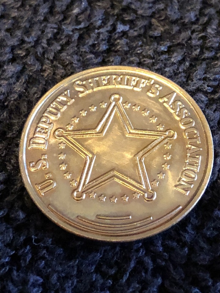 BACK THE BLUE Token Coin ~ U.S. Deputy Sheriff’s Association | eBay