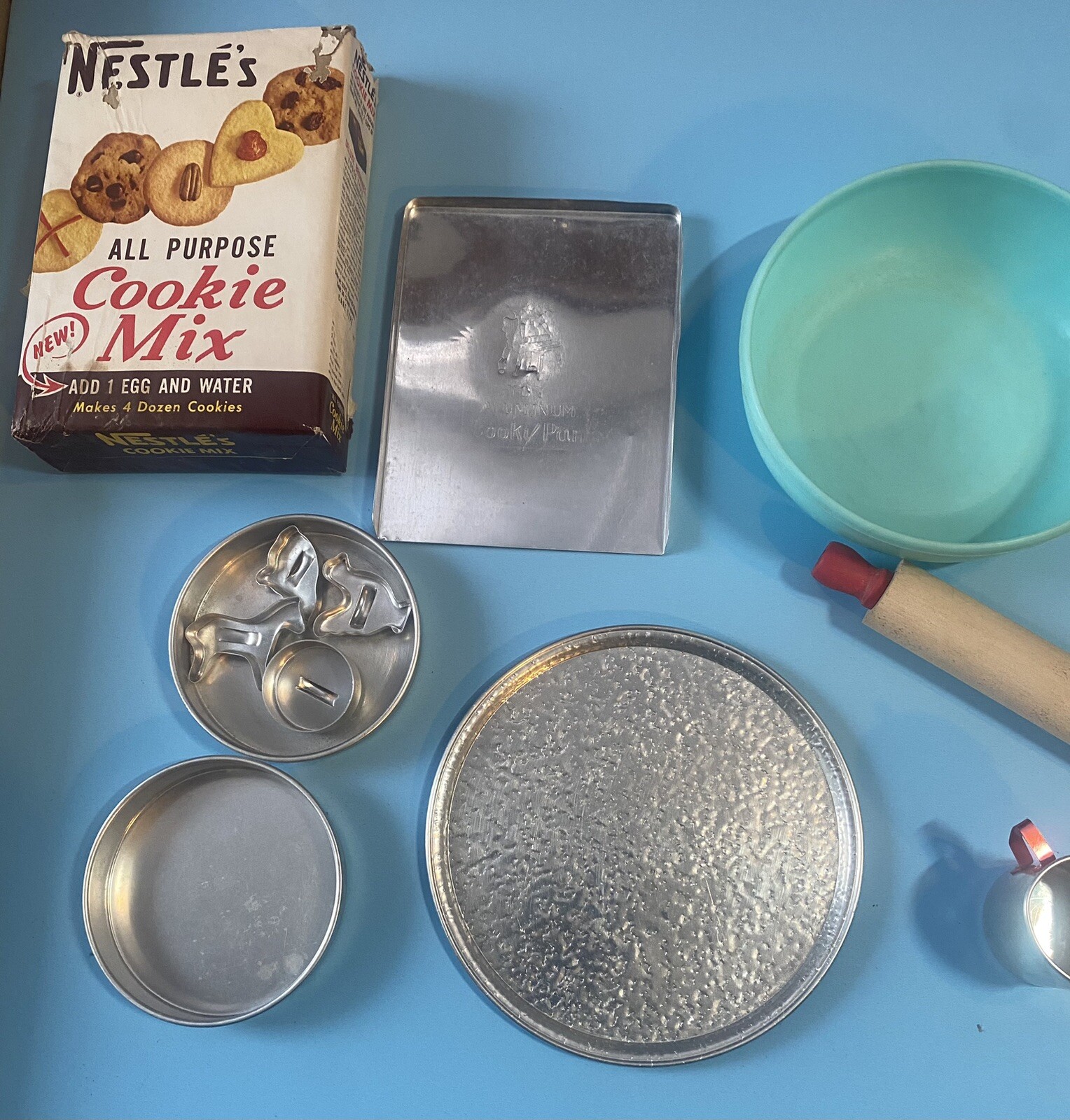 Vintage Cooking Set Toy Funny Fortune Cookies nestle Lizbeth Whiting ...