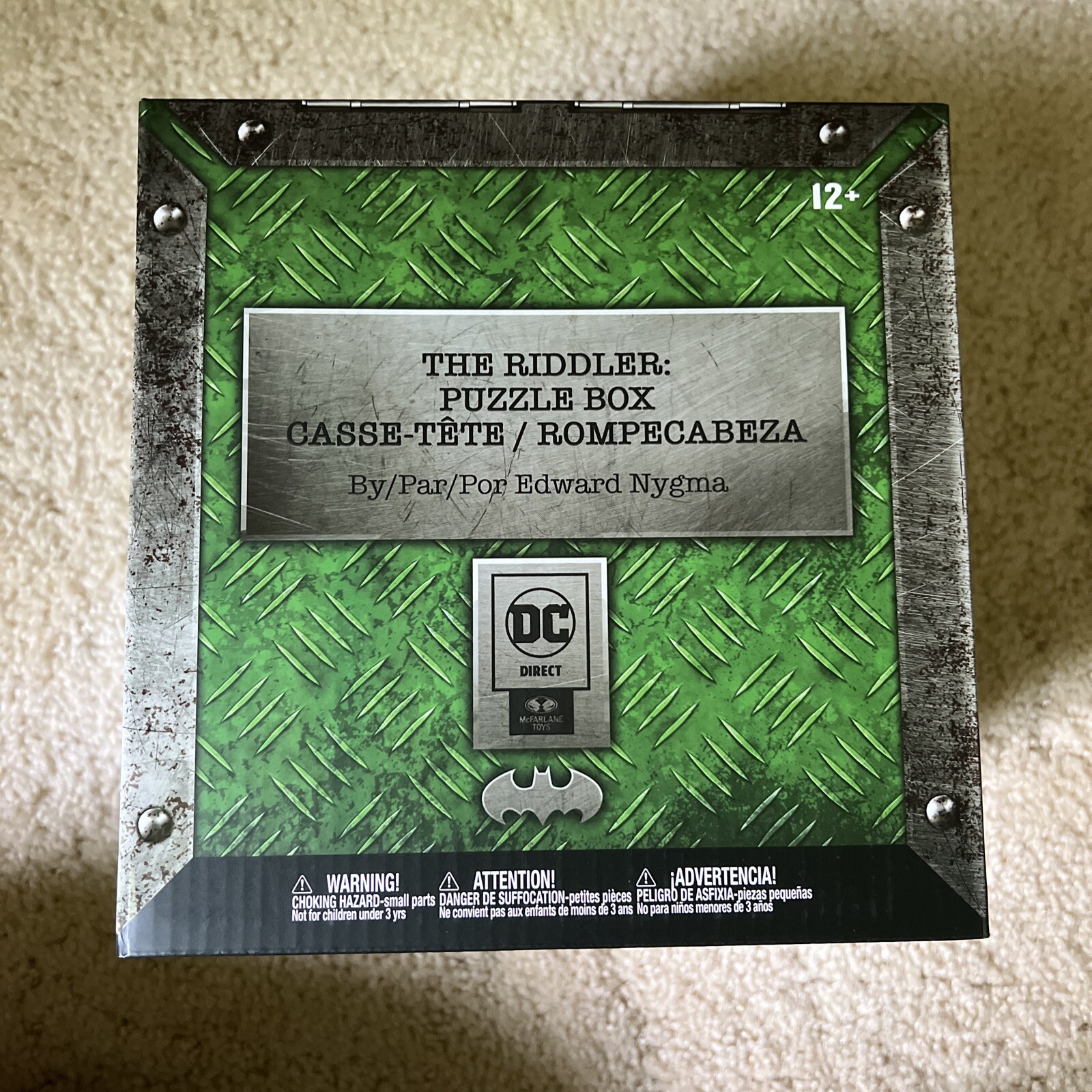 McFarlane - DC Direct - The Riddler: Puzzle Box by Edward Nygma 🔥NEW🔥 ...