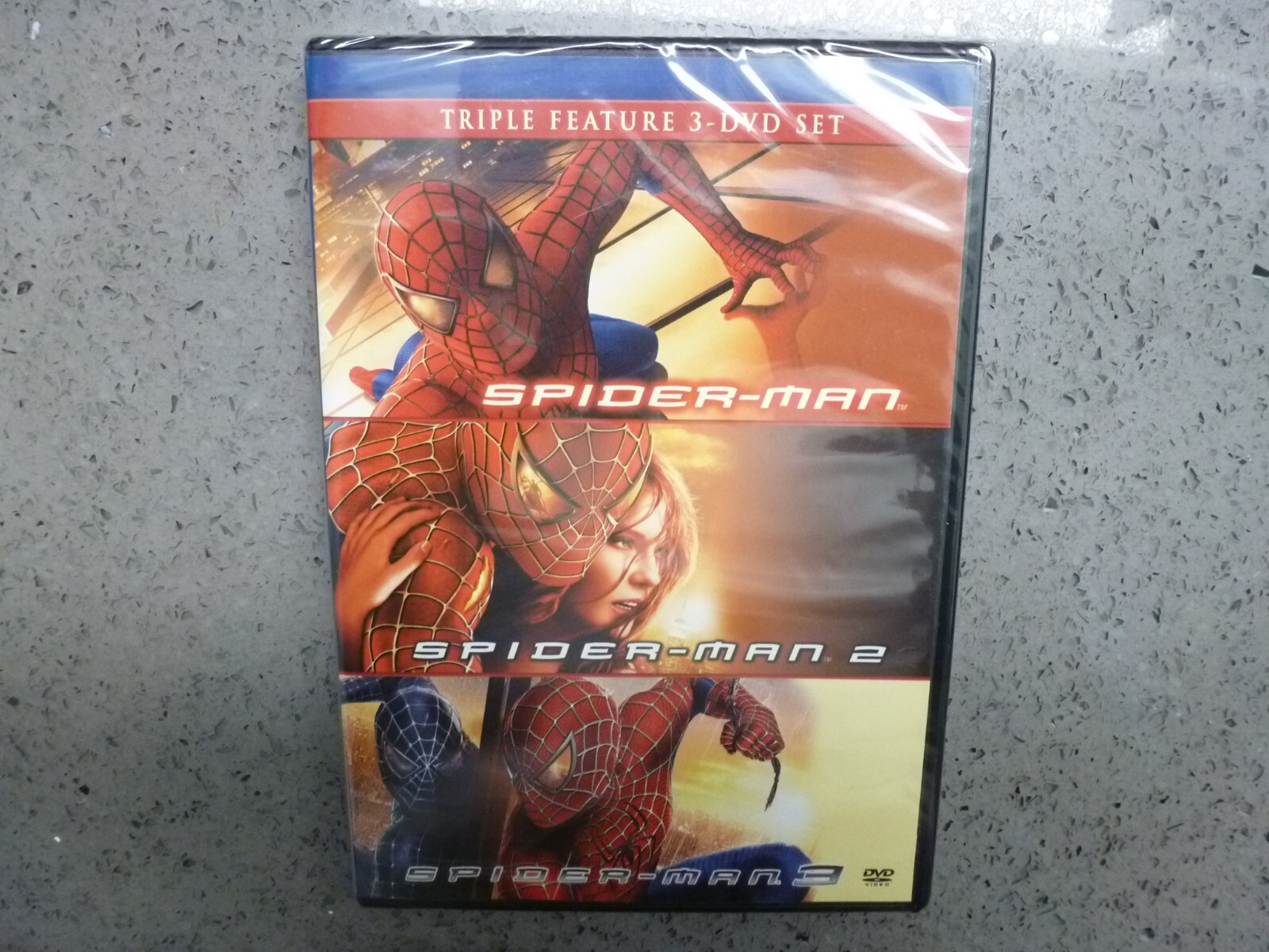 Brand New Spider-Man Triple Feature, Spider-man 1, 2, and 3 DVD set ...