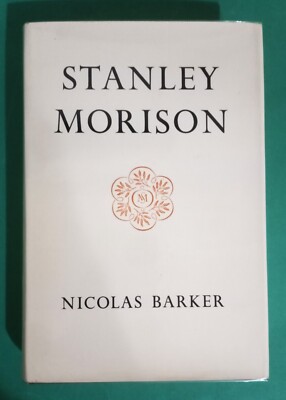 Nicolas Barker - Stanley Morison - hbdj | eBay Australia