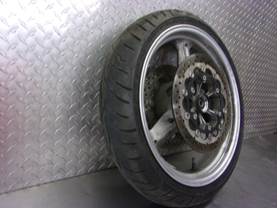 951 A HYOSUNG AQUILA GV 650 2009 OEM FRONT WHEEL | eBay