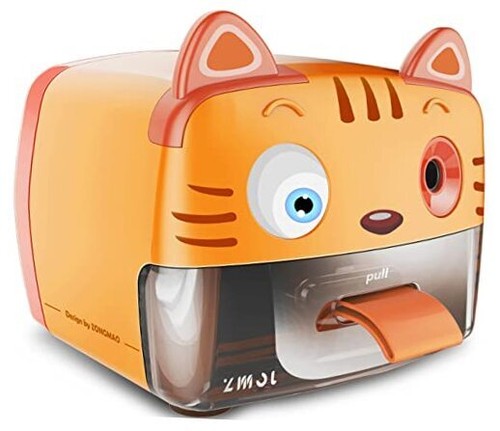 Pencil Sharpener，Heavy Duty Sharpeners for Classroom，Cute Pencil Tiger ...