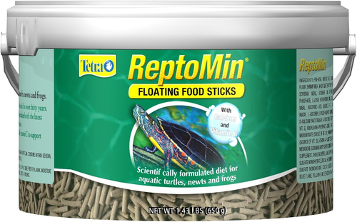 Reptomin Floating Food Sticks, for Aquatic Turtles, Newts and Frogs | eBay