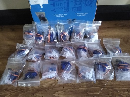 Hexy ArcBotics Robotic Hexapod Programmable Electronic Robot Kit - New ...