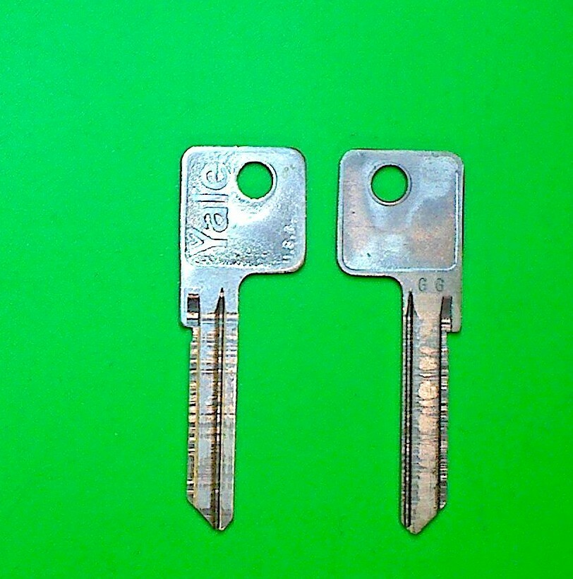YALE ORIGINAL EN117 GG KEYWAY, 7 PIN KEY BLANKS, LOT OF (7), NOS ...