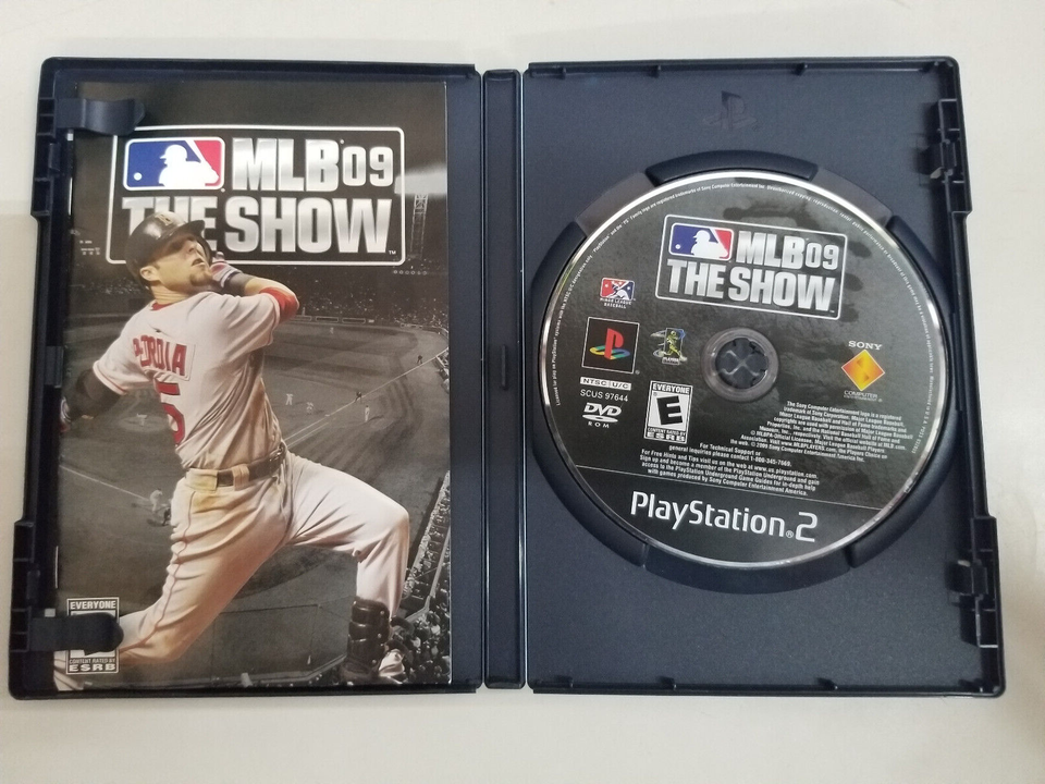 MLB 09 The Show Playstation 2 PS2 Game Complete With Manual Tested ...
