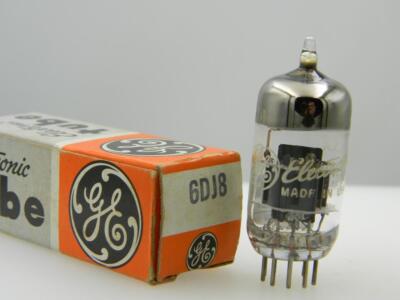 GE 6DJ8 ECC88 NOS* NIB Grey Plates Top Disc Getter Serious Tubes D69 | eBay