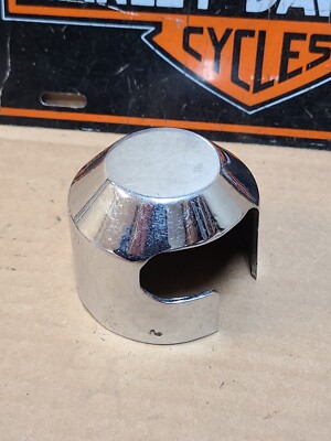 Harley-Davidson Chrome Starter Solenoid Cover Shovelhead FLH FX | eBay