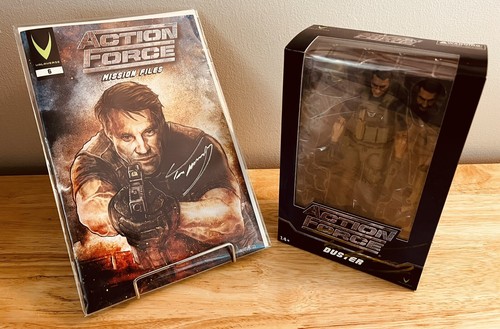 * Signed x2 * Duster Action Force Series 2 Valaverse Figure Tim Kennedy ...