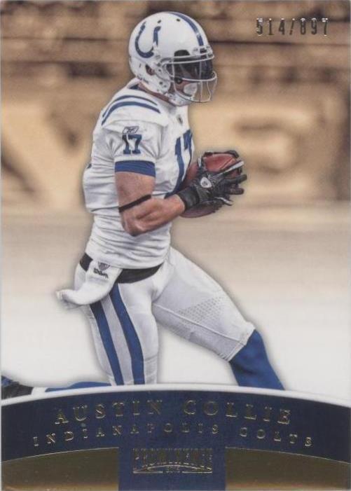 2012 Panini Prominence - Austin Collie #41 Gold /897 for sale online | eBay