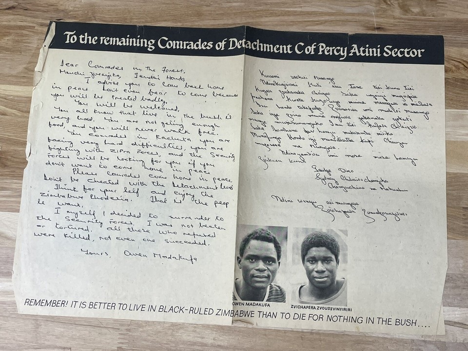 Rare Rhodesia Africa Bush Wars Era Passports Papers Lan Smith Signed ...