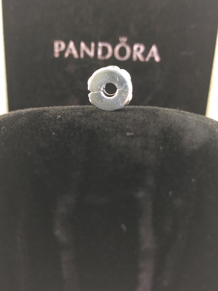 Authentic ALE Pandora Moments Heart Knot CLIP Charm S… - Gem