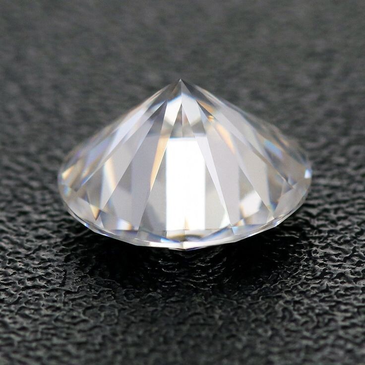 Lab Grown Diamond Certified 6 Ct CVD Round Cut VVS1 Clarity Grade D ...