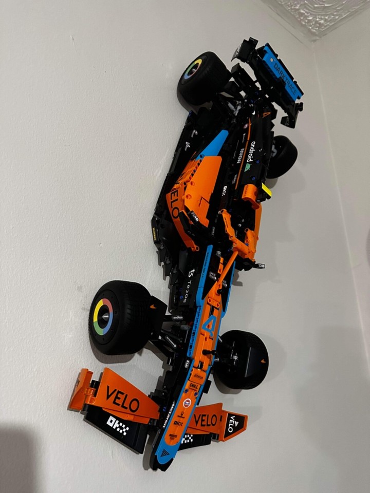 LEGO TECHNIC MCLAREN 42141 WHEEL COVERS WITH GOOGLE CHROME STYLE ...