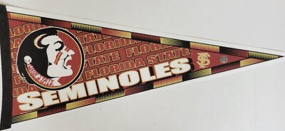 NCAA Florida State Seminoles 12" x 30" Pennant, NEW | eBay
