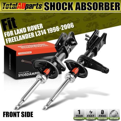 2x Front Shock Absorber for Land Rover Freelander L314 1.8L 2.0L SUV ...