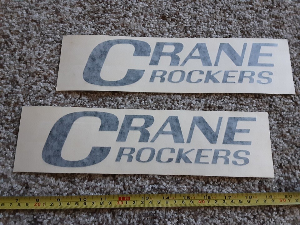 Lot of 2 Classic Crane Cams Rockers Racing Decals Stickers NHRA Nascar ...