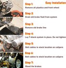 For Yamaha Banshee 350 Front Stainless Steel Braided Brake Line kit 987 ...