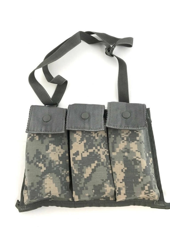 6 Magazine ACU Bandoleer Pouch, MOLLE Mag Pouches Military Army UCP ...