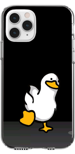 Cute Kawaii Duck Ducky Funny Waddle Walk Calm Case Silicone Shockproof ...
