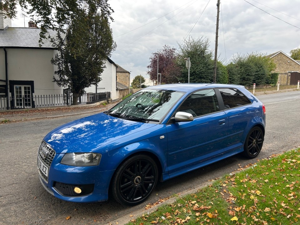 2008 Audi A3 S3 QUATTRO SPORT 3 DOOR HATCH NARDO BLUE*STUNNING MEGA ...