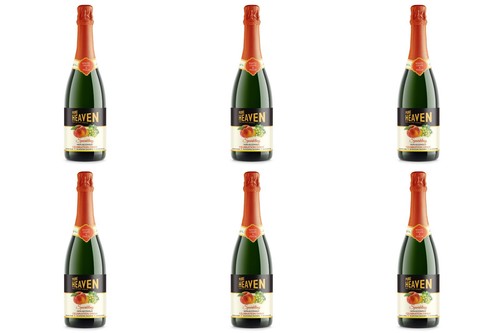 Pure Heaven Non-Alcoholic Concentrate Peach & White Grape Sparkling ...