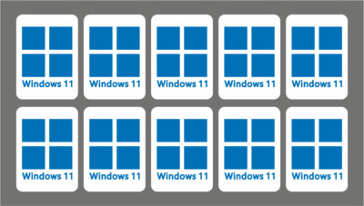 80 Windows 11 stickers Decals for laptops computers | eBay UK