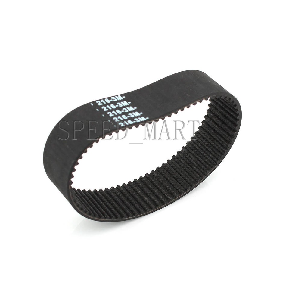 216-3M HTD Timing Belt 72 Teeth Cogged Rubber Geared Closed Loop 20mm ...