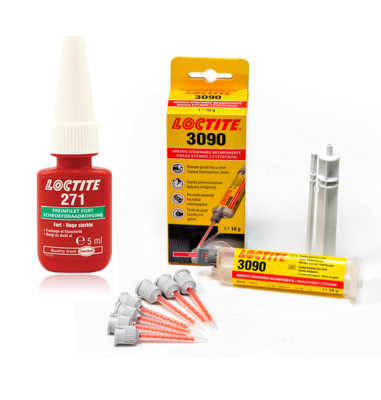 Promo Loctite 271 Threadlocker Strong 5ml + Loctite 3090 Two-Component ...