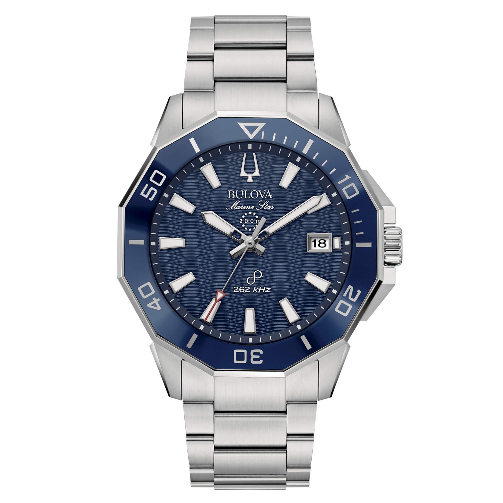 Montre Bulova Marine Star Ceramic 262 KHZ Precisionist 96b433 | eBay