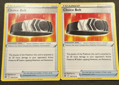 Pokémon TCG Choice Belt Sw & Sh: Brilliant Stars 135/172 Regular ...