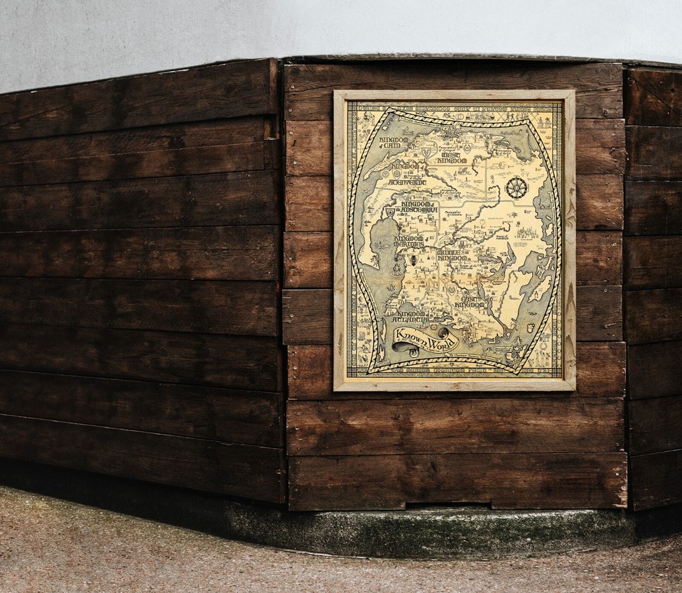 Society for Creative Anachronism Map of the -Known World- SCA History ...