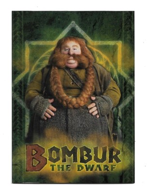 The Hobbit An Unexpected Journey Character Biography CB-15 Bombur The ...