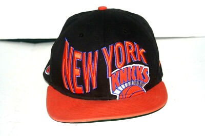 New York Knicks NBA Team Ball Cap, Adult Snapback, By New Era | eBay