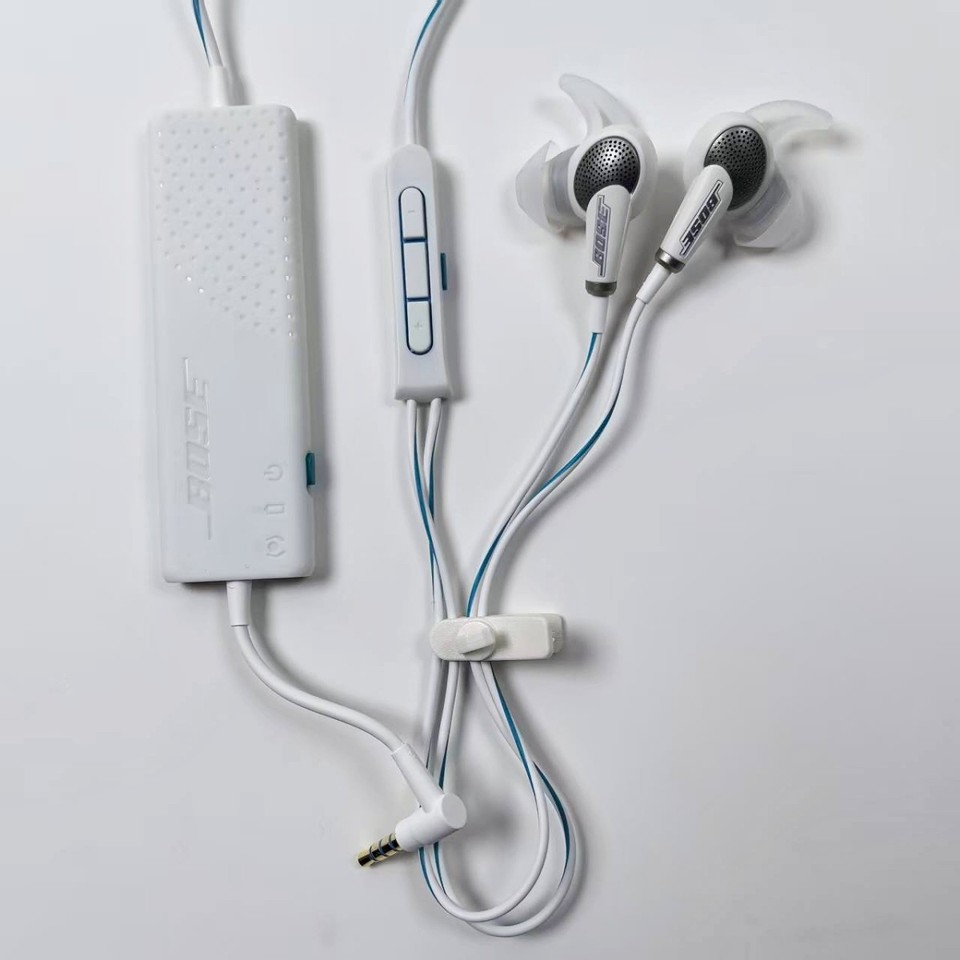 Bose QuietComfort 20 Headphones Noise Cancelling QC20 Earbuds for IOS ...