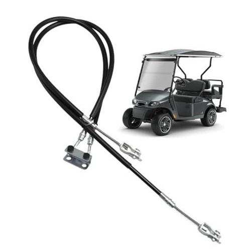 Golf Cart Brake Cable Driver & Passenger Side Brake Cables Stainless ...