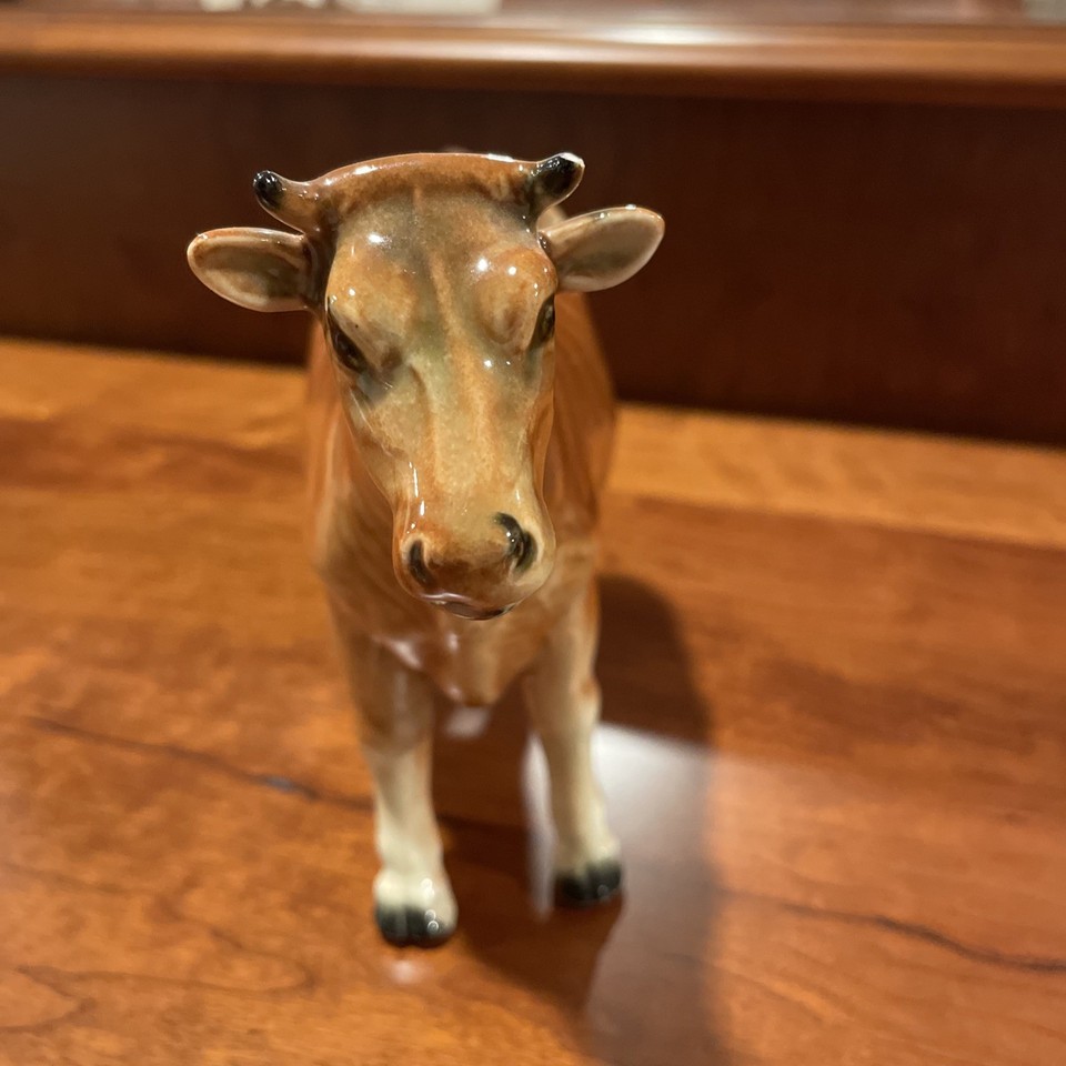 John Beswick Jersey Cow Porcelain Cow Figurine. Brown Cow | eBay