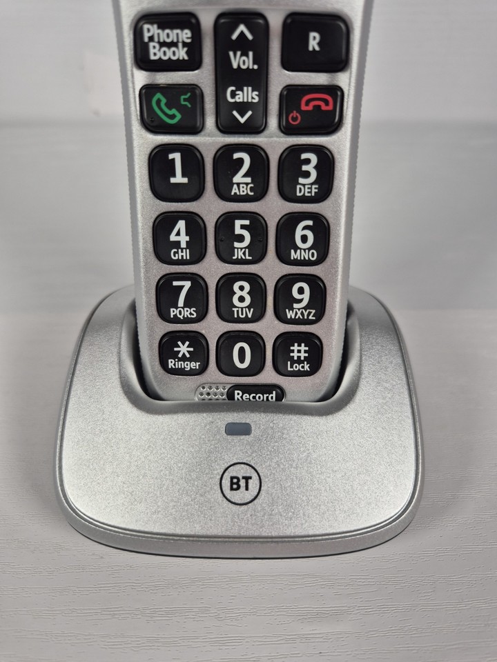 BT 4600 Twin Additional Handset And Base Unit Cordless Phone Big Button ...
