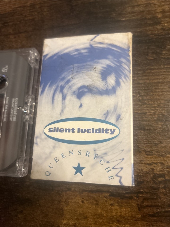 Queensryche - Silent Lucidity Cassette Single BLUE Version 1991 hair ...