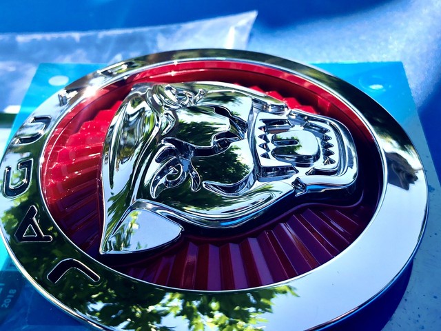 Jaguar OEM 14-16 XF Grille Grill-emblem Badge Nameplate C2D45429 for ...