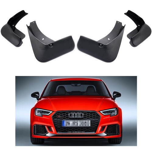 1Set Car Mud Flaps Splash Guards Mudguard Fender for 2017-2021 Audi RS3 ...