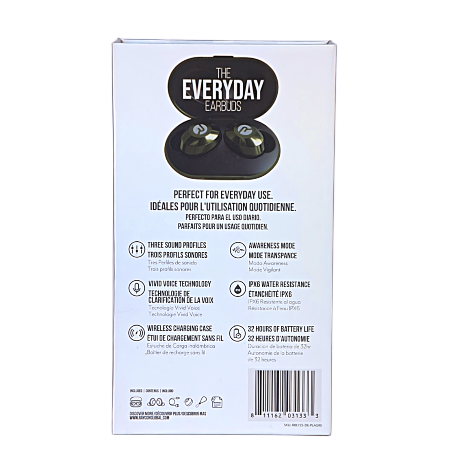 The Everyday Raycon Earbuds Limited Edition Platinum Forest Green ...