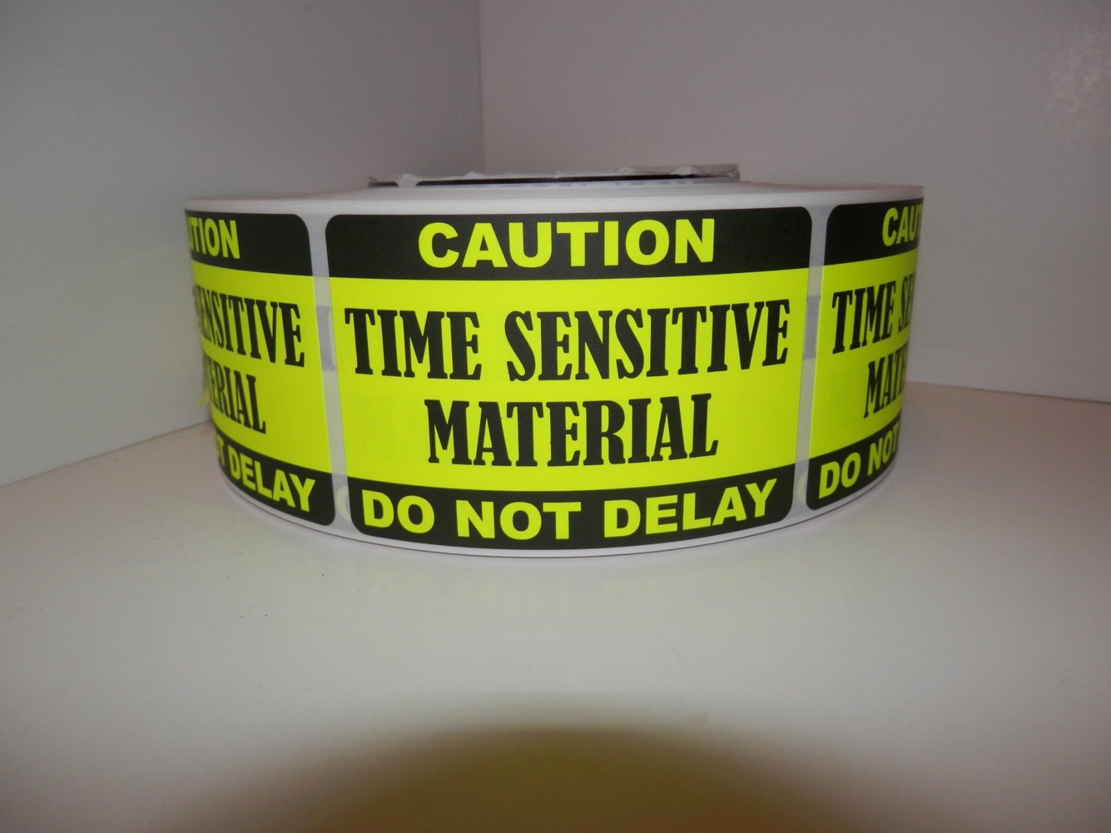 TIME SENSITIVE MATERIAL DO NOT DELAY fluor chart 2X3 Sticker Label 250 ...