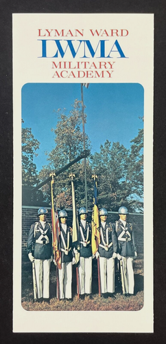 1970s LYMA Lyman Ward Military Academy Camp Hill AL VTG Brochure ...