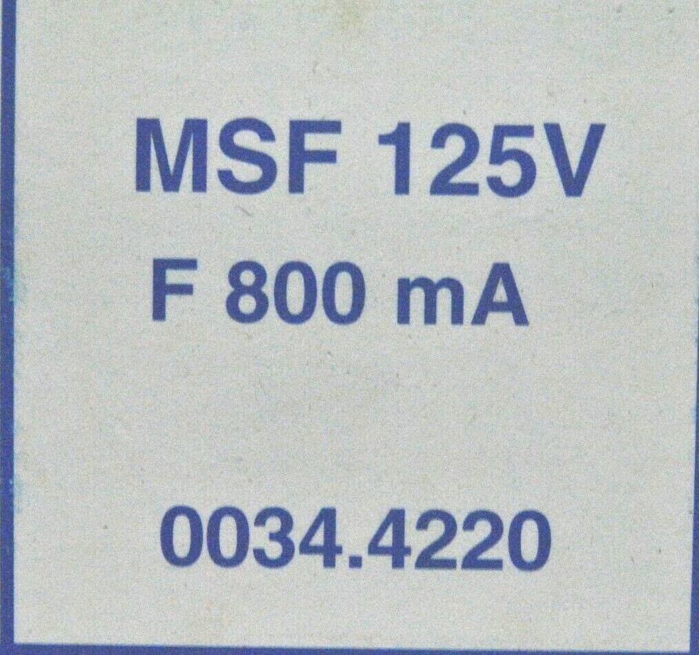 2pcs - SCHURTER 0034.4220 MSF-125V F 800mA Board Mount Dip Fuse | eBay