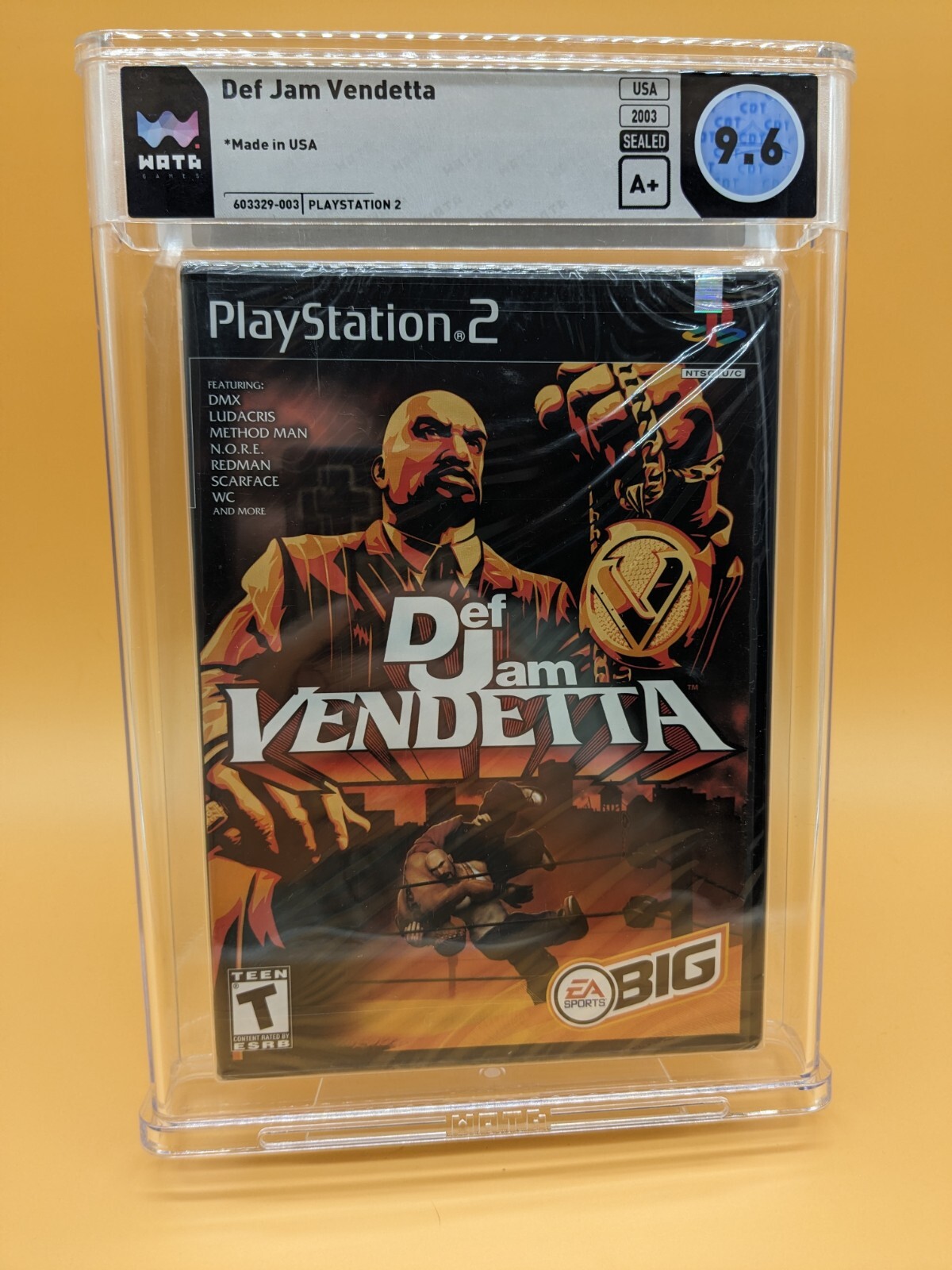 Def Jam Vendetta (Sony PlayStation 2, 2003) factory sealed, WATA 9.6 A+ ...